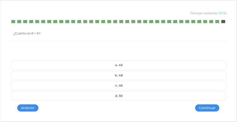 Test de Cálculo Mental para mejorar tus habilidades numéricas 🎯